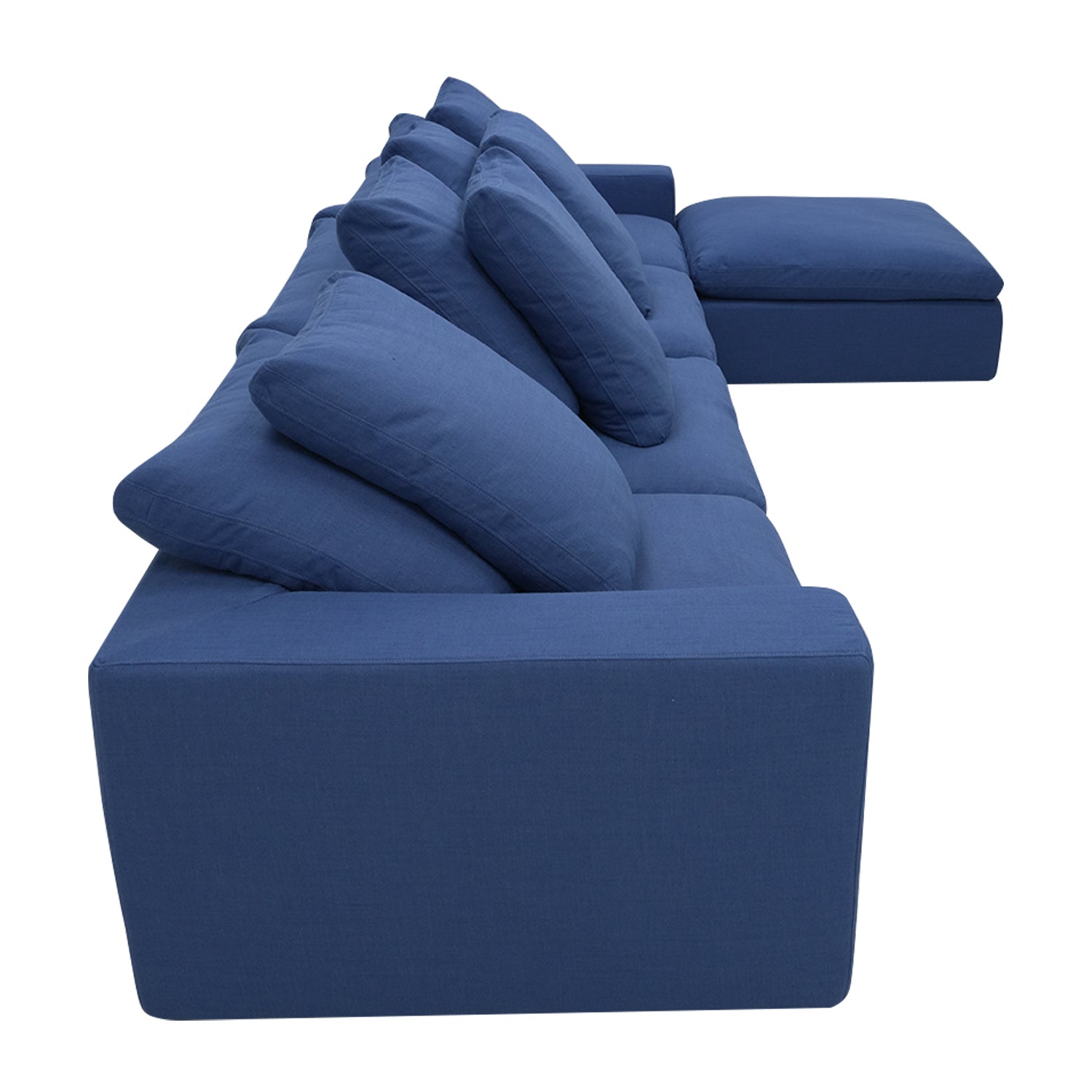 โซฟา [SF] Balma Sofa One Arm Left Corner Blue – Lounge Lovers