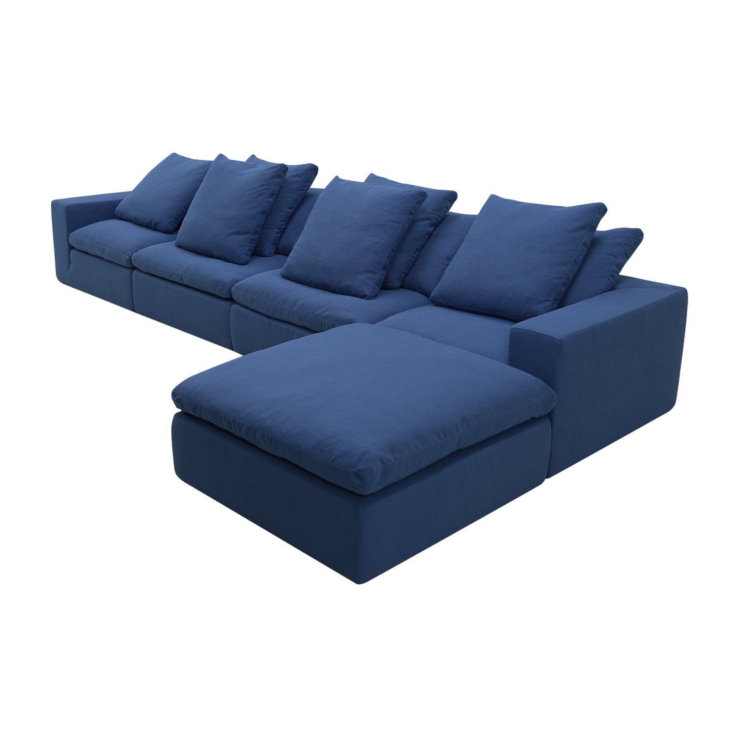 โซฟา [SF] Balma Sofa One Arm Right Corner Blue – Lounge Lovers